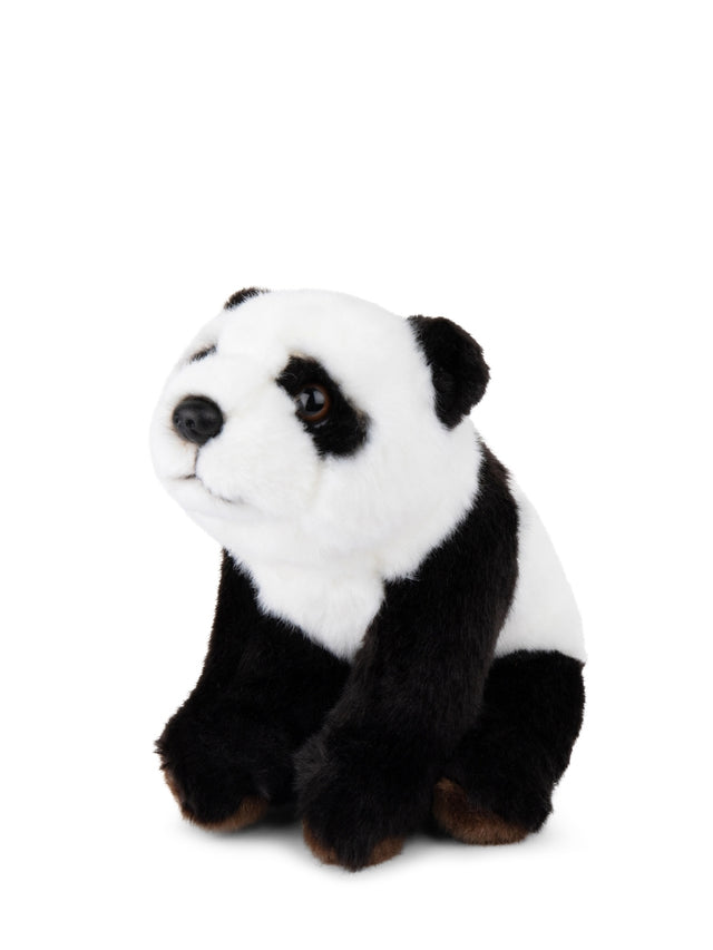 WWF Panda floppy 15 cm - 6'' | Black / White – Bon Ton Toys