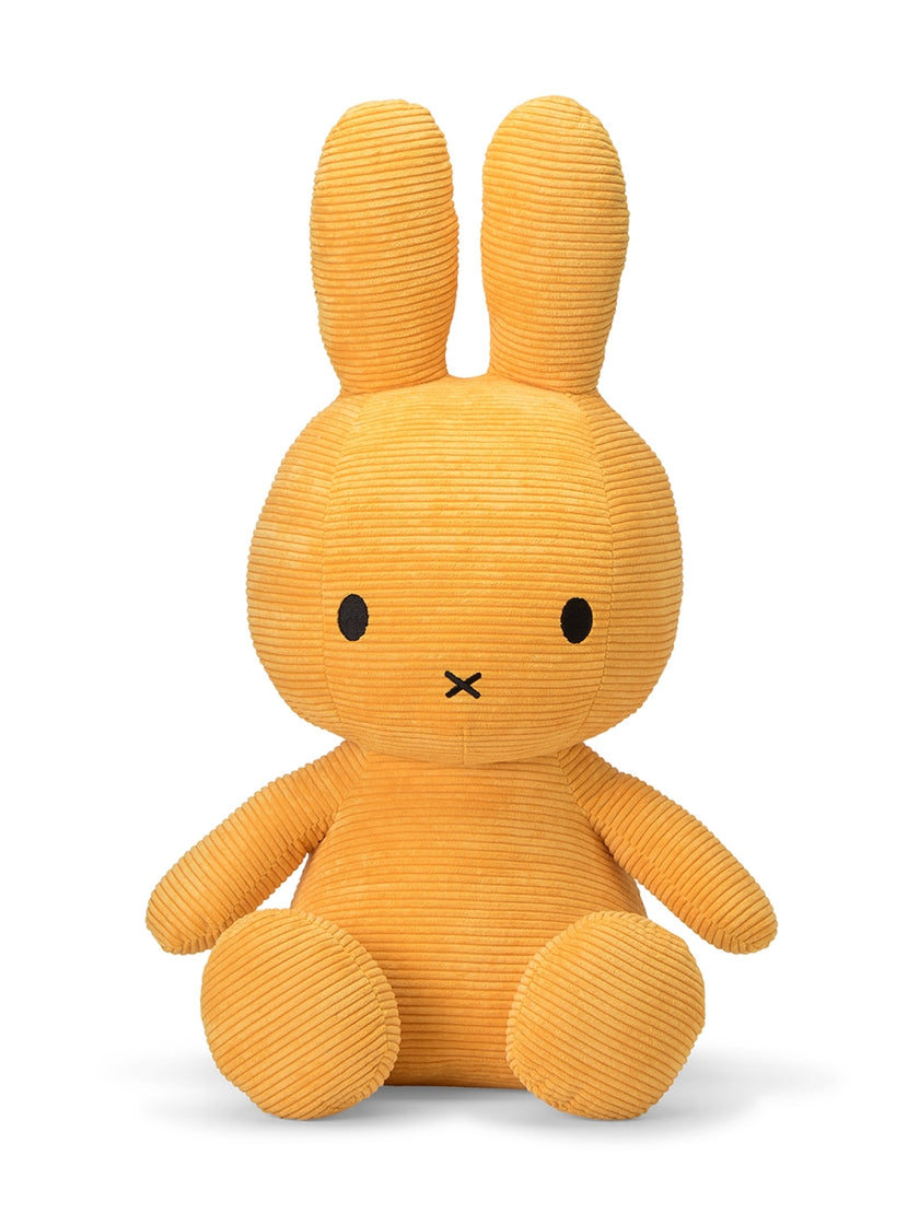 Miffy ECO Corduroy - 70 cm -27,5 | Yellow – Bon Ton Toys