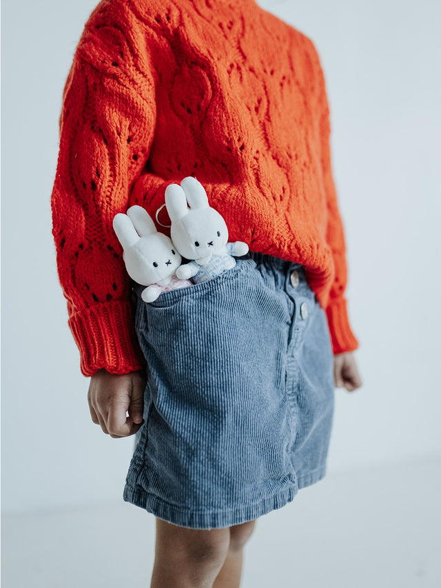 Miffy Delft Blue Keychain 10 cm - 4'' | Blue – Bon Ton Toys